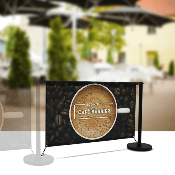 Economy Cafe Barrier | Bulpitt Print Ltd